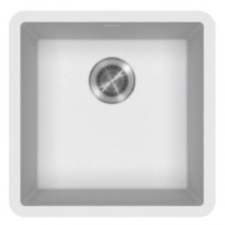 Single-bowl kitchen sink - 133 FLORA - KERROCK - without drainboard ...