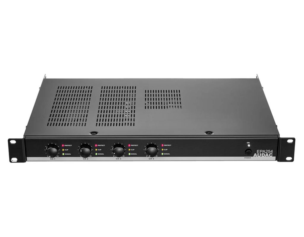 Audio amplifier - EPA254 - Audac - 4-zone