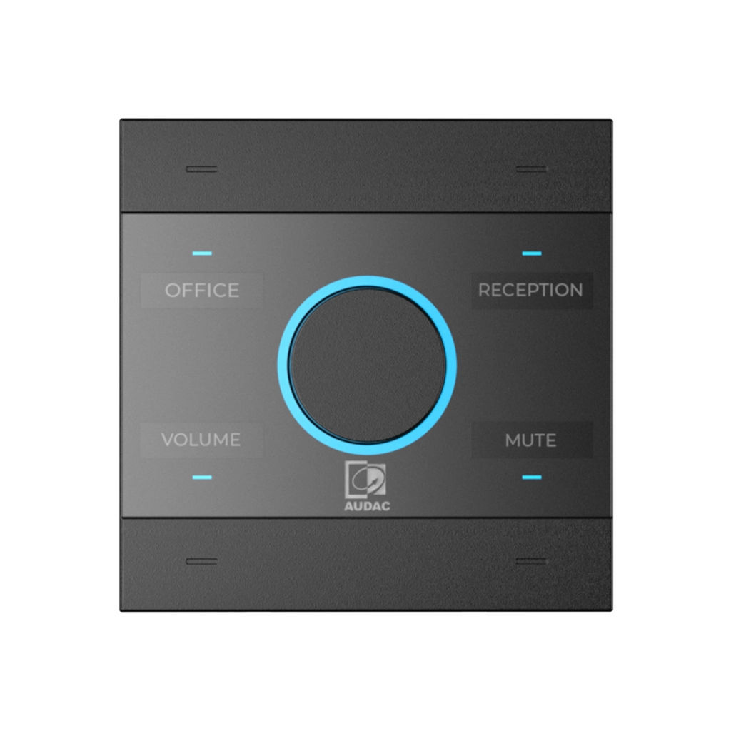 Multimedia equipment control panel - NCP105 - Audac - wall-mounted ...