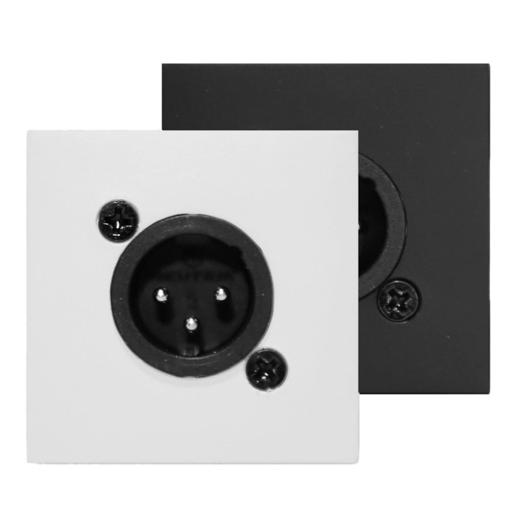 Power socket - CP45XLMS - Audac - wall-mounted / flush / contemporary