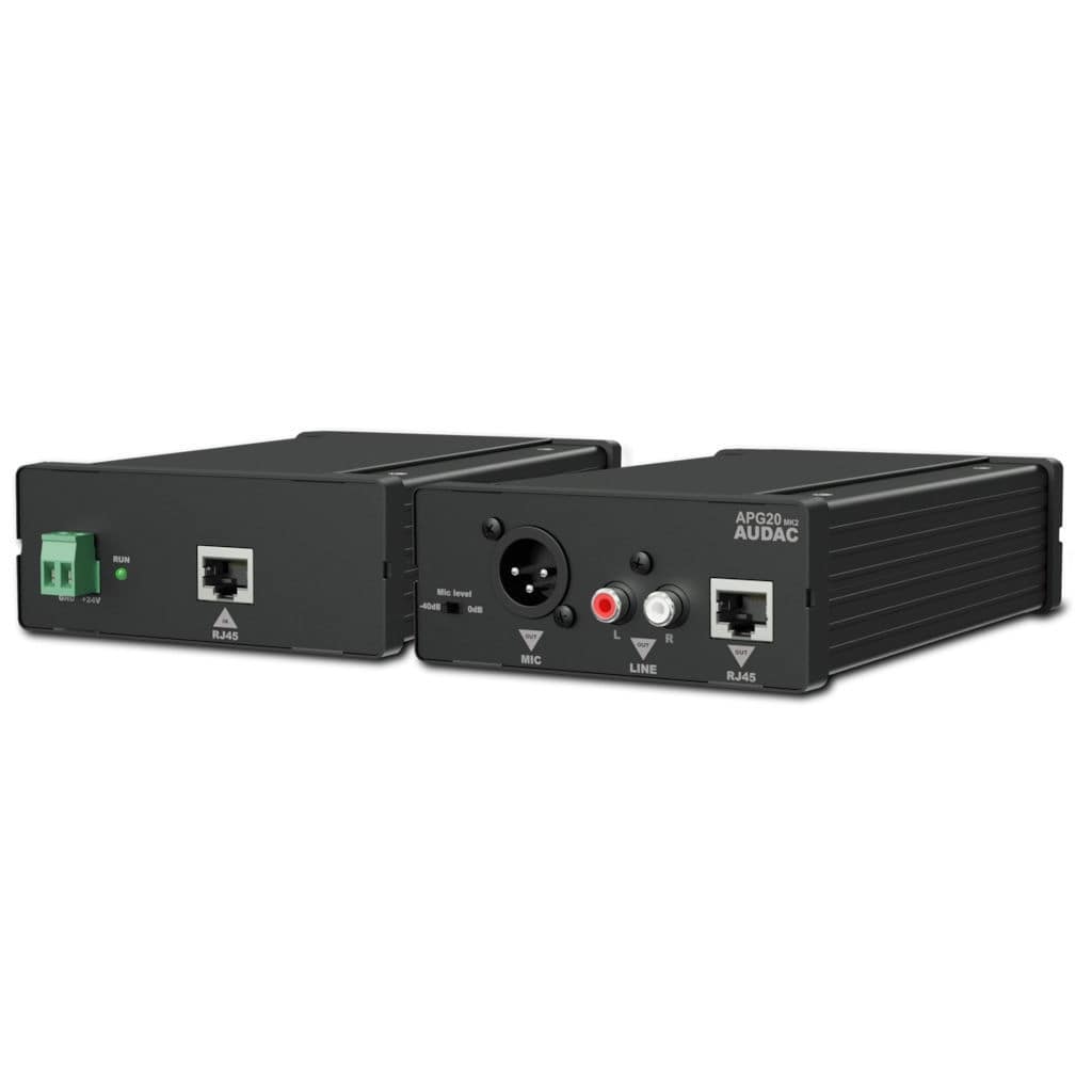 Gateway interface module - APG20 - Audac - DMX / RJ45
