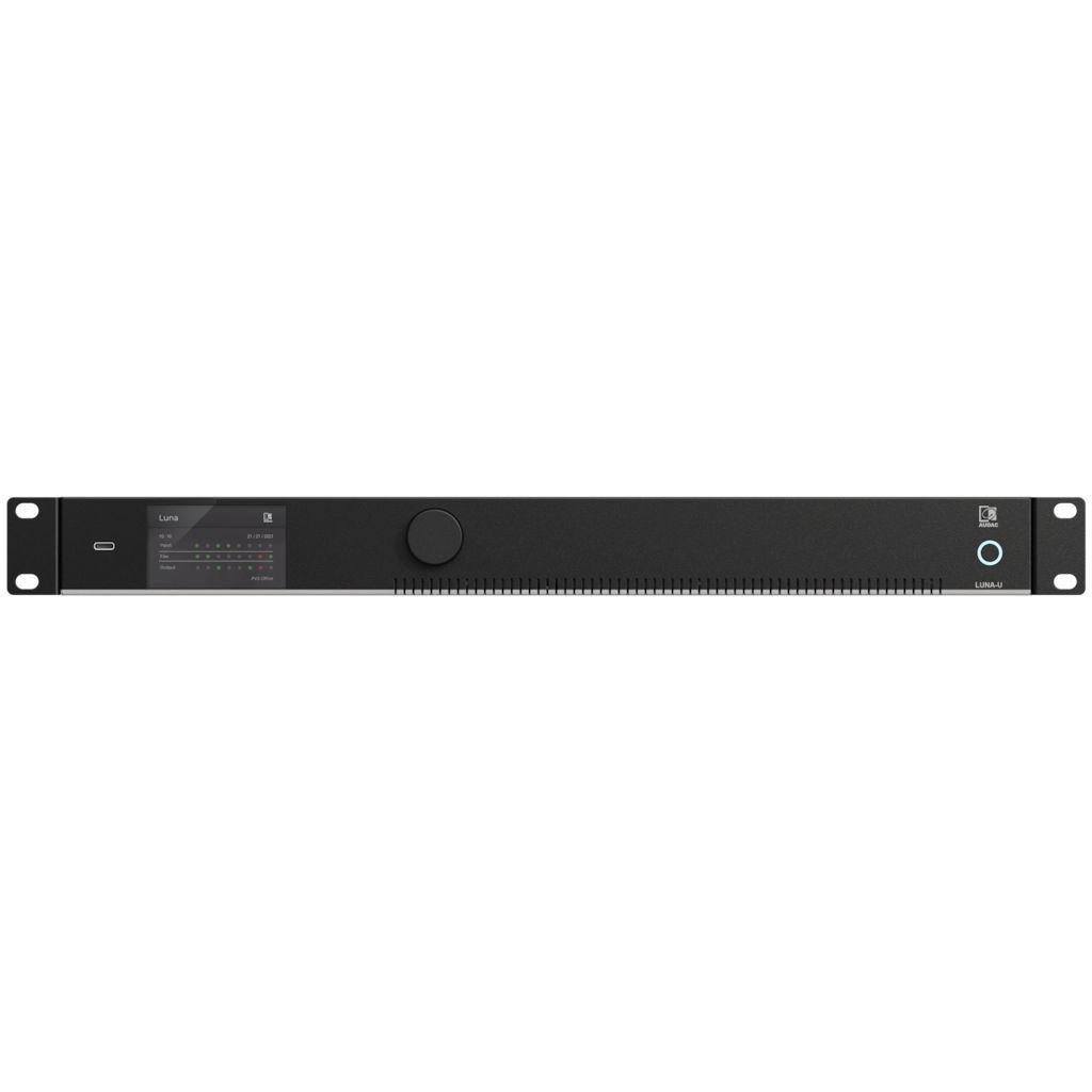 Audio control module - LUNA-U - Audac - DIN rail / IP / Ethernet