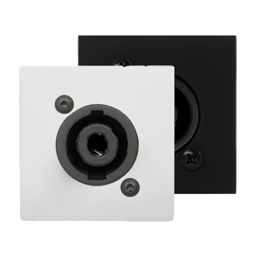 Speaker socket - CP43SPE - Audac - wall-mounted / recessed / contemporary