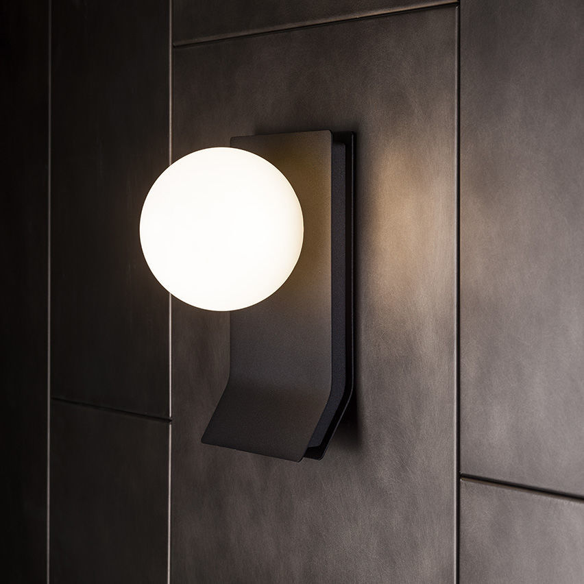 Contemporary wall light - BRAND - Ronda Design - indoor / metal / round