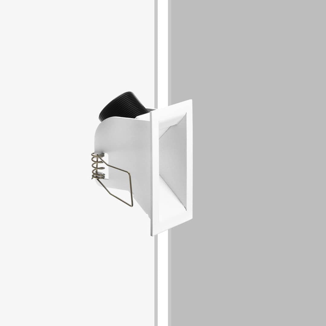 Recessed wall light fixture - DAGO - Flexalighting - LED / rectangular ...