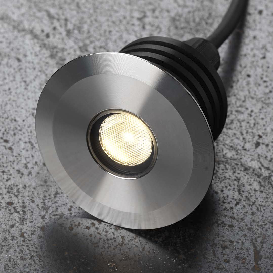 Recessed floor light fixture - FATBOY 2 - Flexalighting - LED / round ...