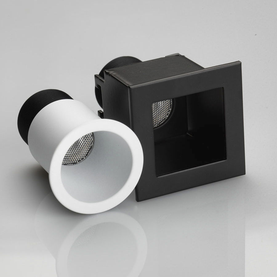 Recessed downlight - BABA - Flexalighting - LED / round / square