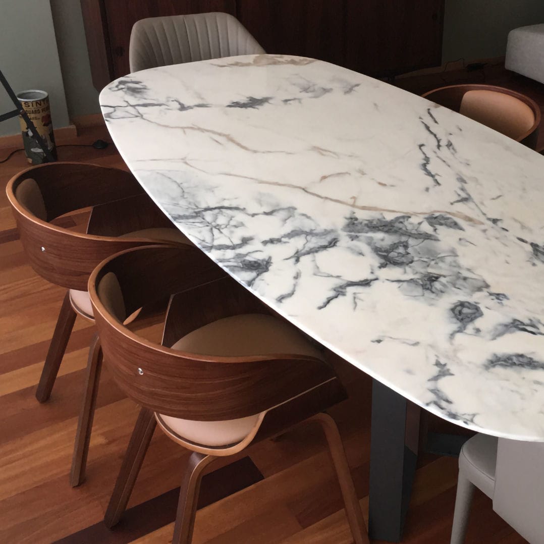 Contemporary dining table - NIBBLES WOOD ESTREMOZ - MAAMI HOME - powder ...