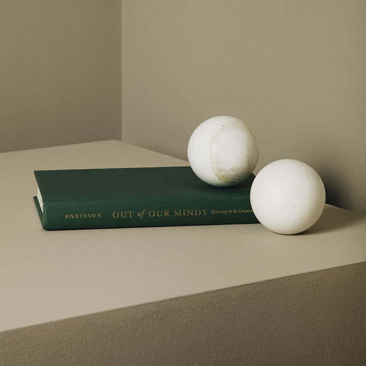 Marble bookend - MATH CARRARA - MAAMI HOME