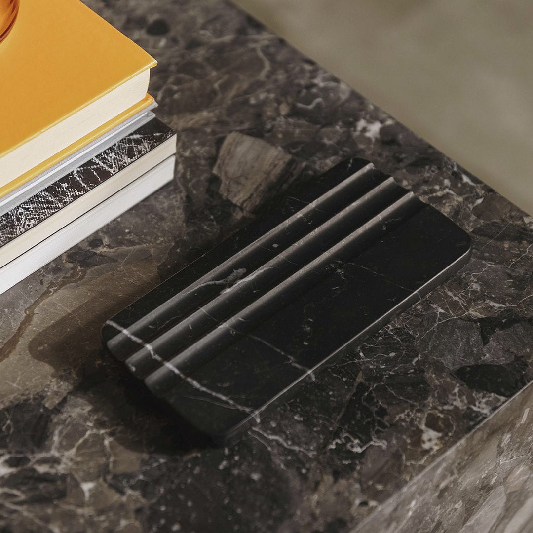 Marble desk organizer - LITHOS MARQUINA - MAAMI HOME