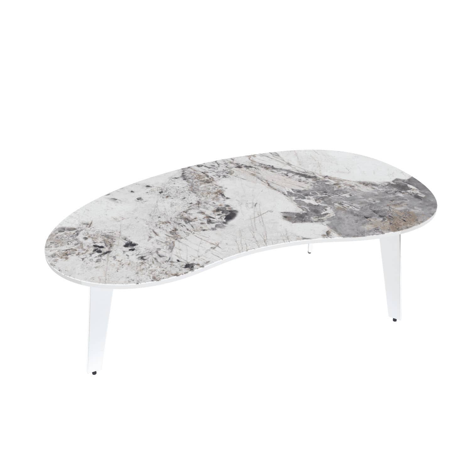 Contemporary coffee table - SILVERSTONE - AKANTE - ceramic / lacquered ...