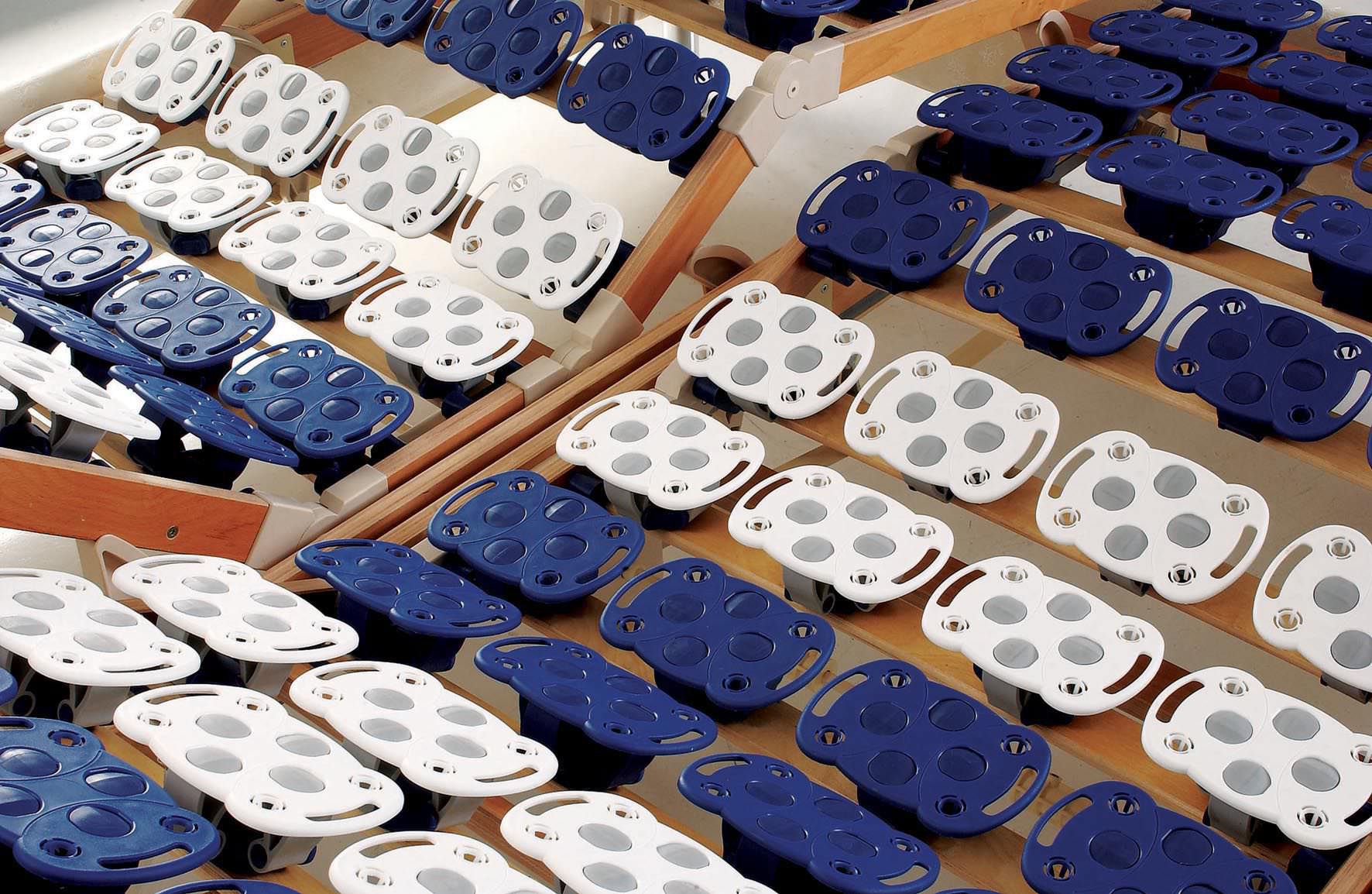 Double mattress support - POLYMERIC SPRING - ISBIR - spring / electric