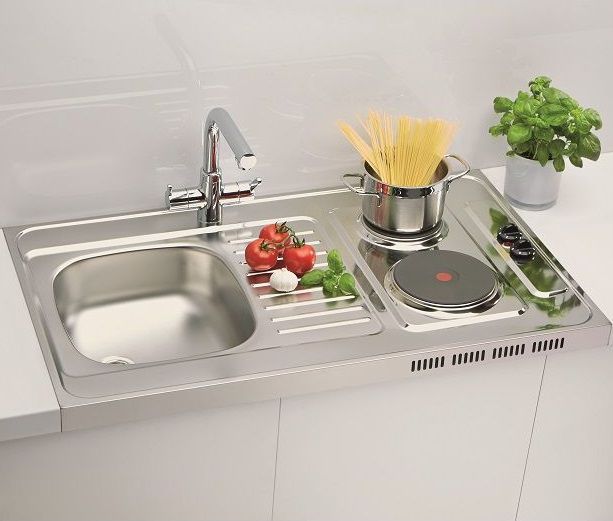 Electric cooktop - COMBI ELECTRA 100 - Alveus - commercial / 2 burner ...