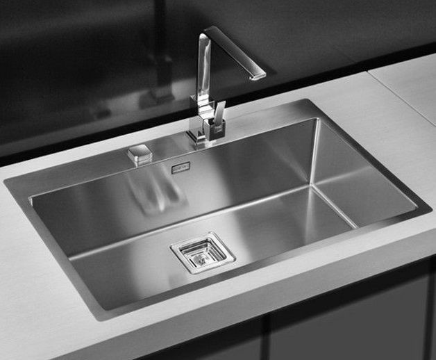 Single-bowl kitchen sink - STYLUX 40 - Alveus - without drainboard ...