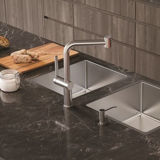 Countertop mixer tap - Lara-PS - Alveus - chromed metal / kitchen / 1-hole