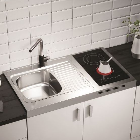 Electric cooktop - Combi Ceral 100 - Alveus - 2 burner / built-in ...
