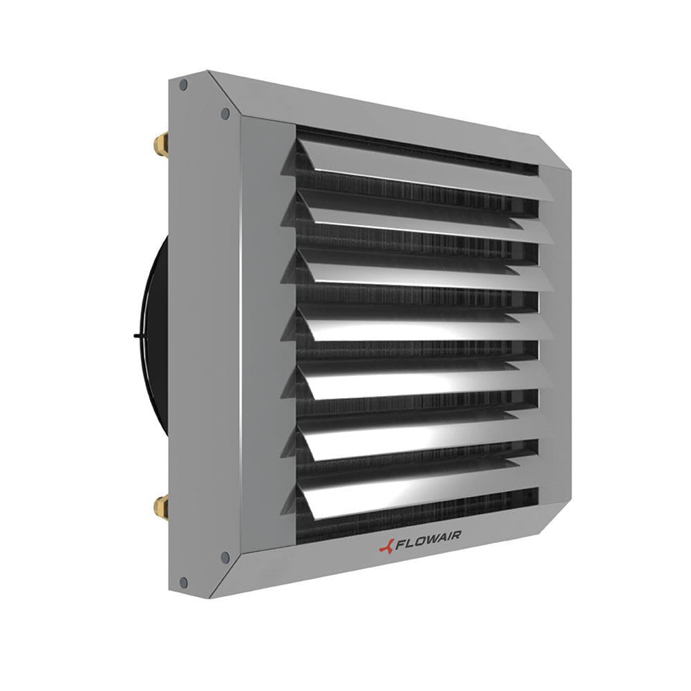Wall-mounted fan heater - LEO INOX - flowair