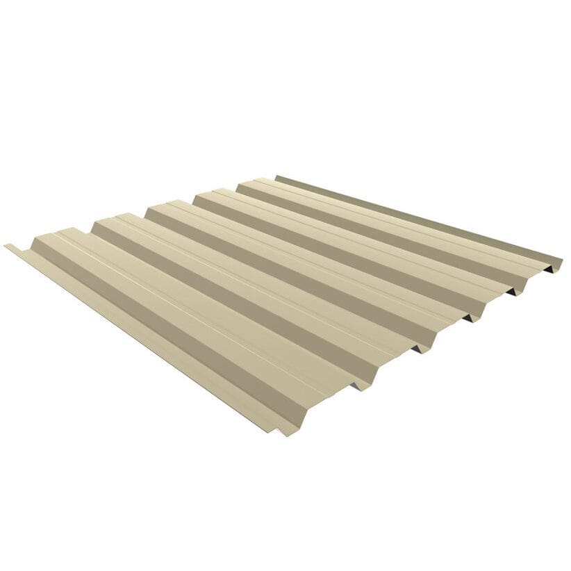 Ribbed metal sheet - 6-RIB - Panelais - galvanized steel / 3D / colored