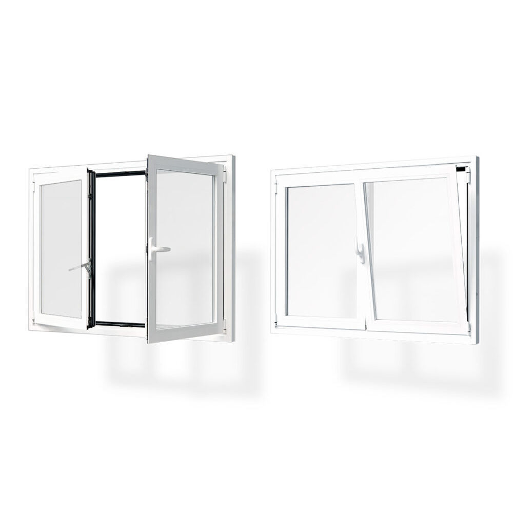 Aluminum window - SERIE S-5020 ALU - Panelais - glass / tilting / fixed