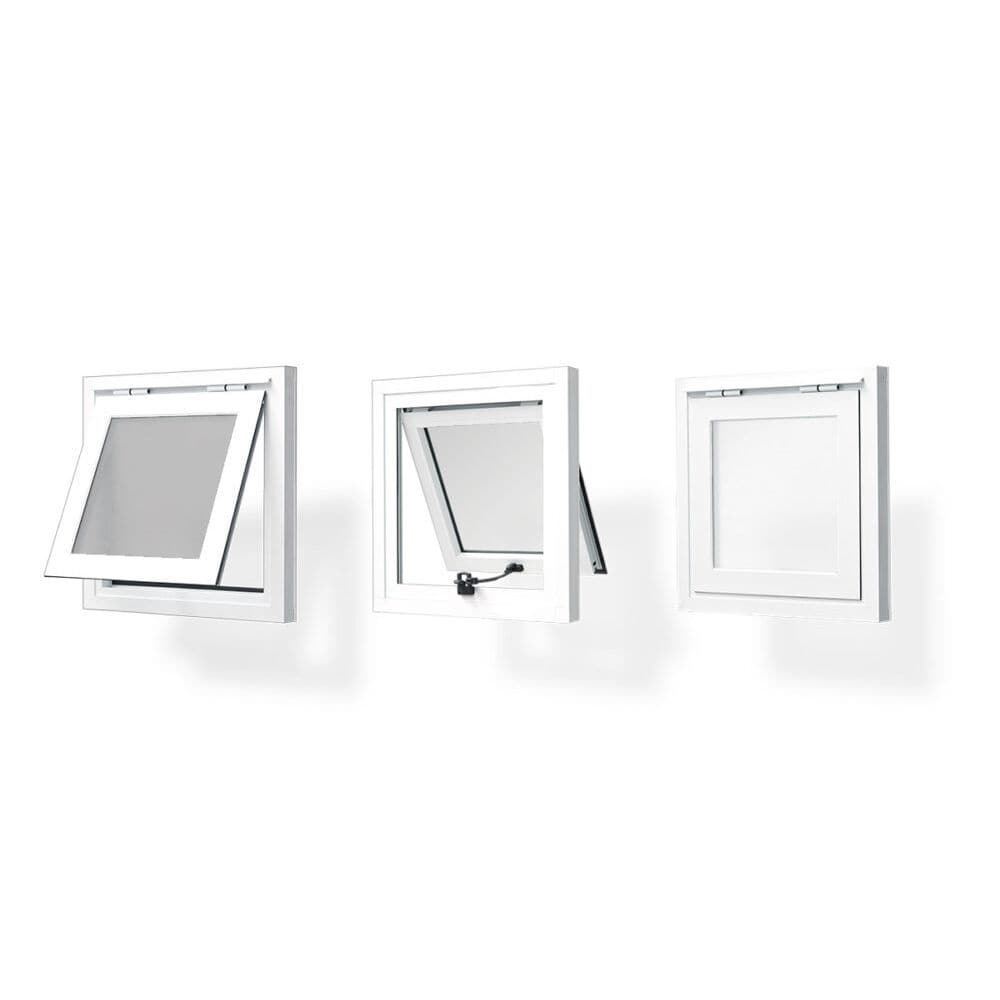 Aluminium window - SERIE S-4020 ALU - Panelais - glass / casement / 1 leaf