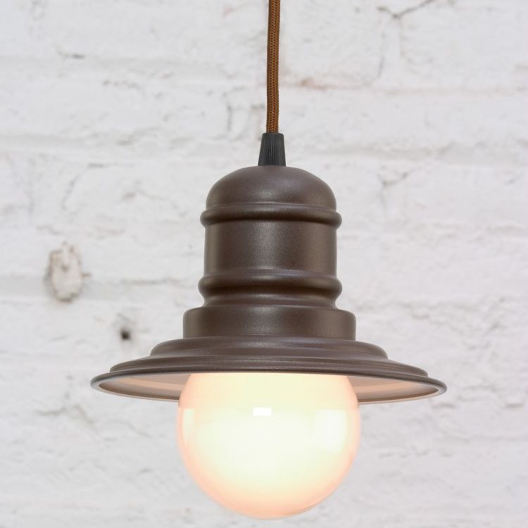 Pendant lamp - PROA C - Luxcambra - metal / traditional / corded