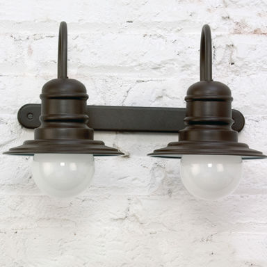Traditional wall light - PROA A - Luxcambra - indoor / metal / opal