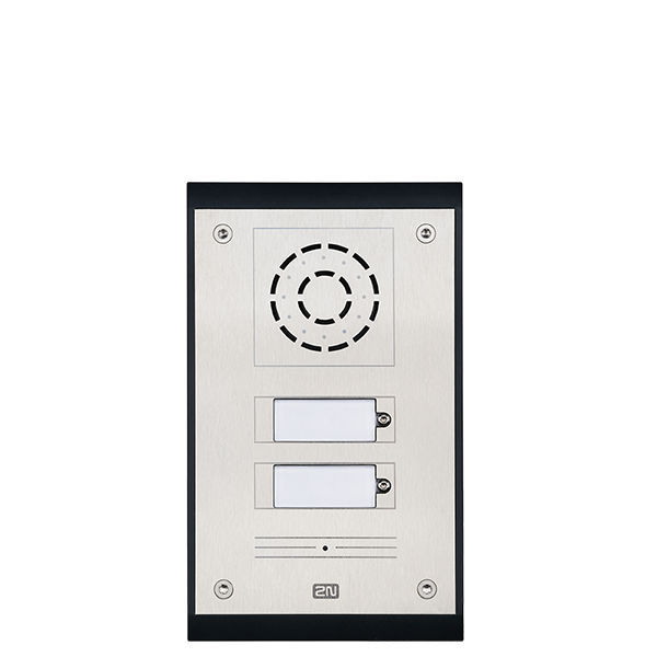 Stainless steel door station - 2N IP UNI - 2N TELEKOMUNIKACE - exterior ...