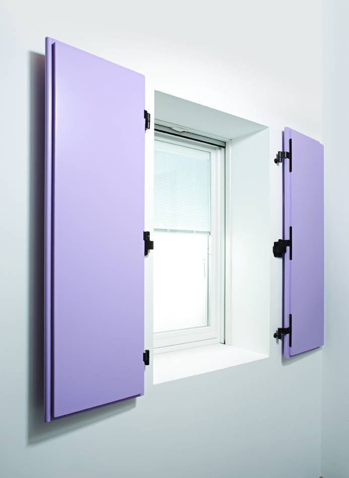 Swing shutter - REGOLO - Aldena - wooden / window