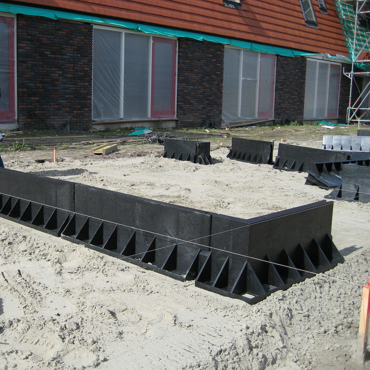Precast ground beam - Lankhorst