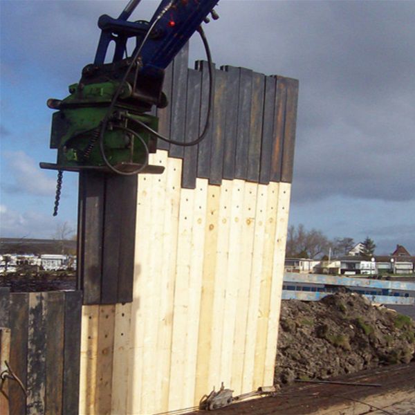 Reinforcement sheet pile - COMBI - Lankhorst