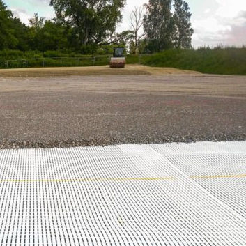 Reinforcement geogrid - SECUGRID® HS - NAUE - for ground stabilization ...