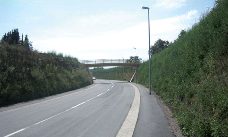 Erosion control geogrid - NAUE STEEL P - NAUE - reinforcement / for ...