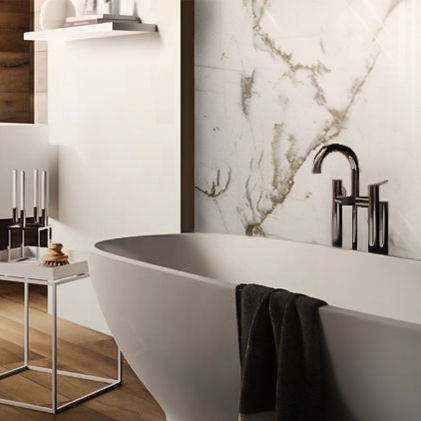 Marble stone slab - THASSOS SPIDER - MOSCHOU SA Marmi Graniti - for ...