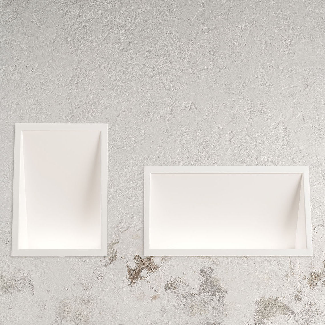 Recessed wall light fixture - LONG WALL - OLEV S.r.l. - LED / rectangular