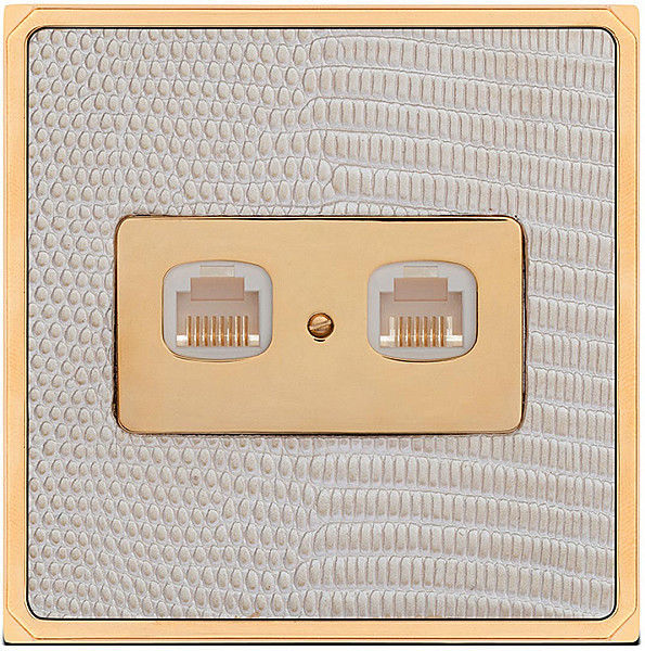 Data socket - Artemis - Rhombus Europe - double / wall-mounted / recessed