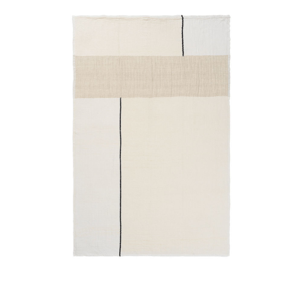 Bamboo lap robe - Dela - Ferm Living - cotton / linen