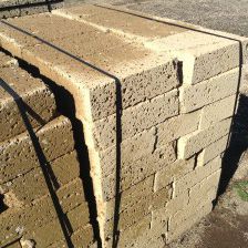 Masonry brick - TUFF - Europomice - solid / sandblasted / sand