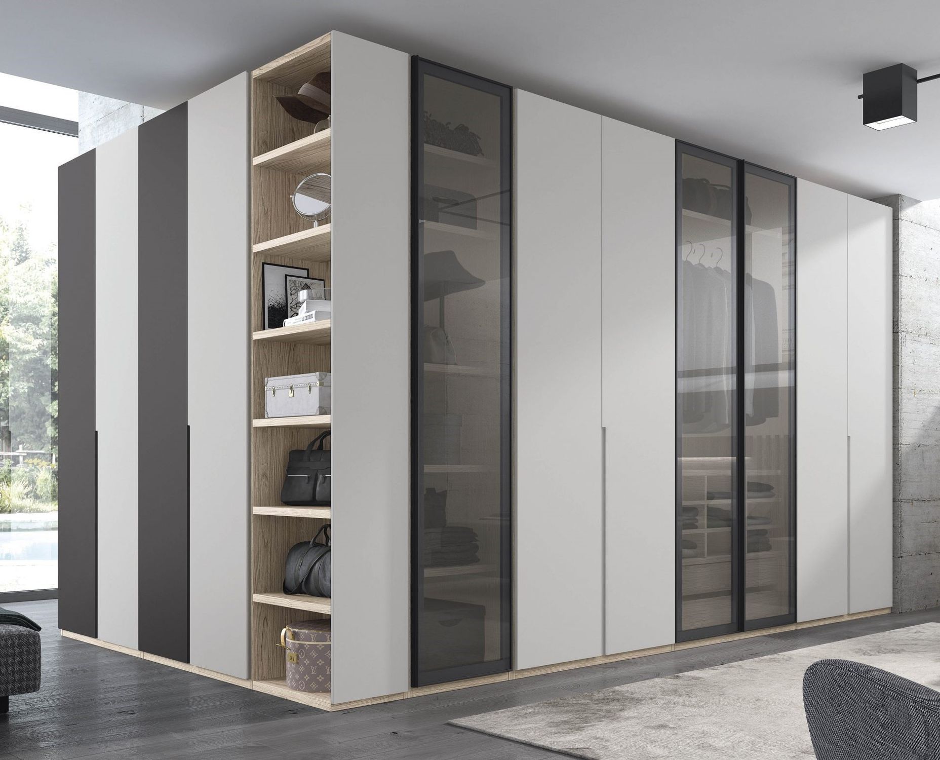 Contemporary wardrobe - Cosmo by EOS. 065 - Glicerio Chaves - lacquered ...