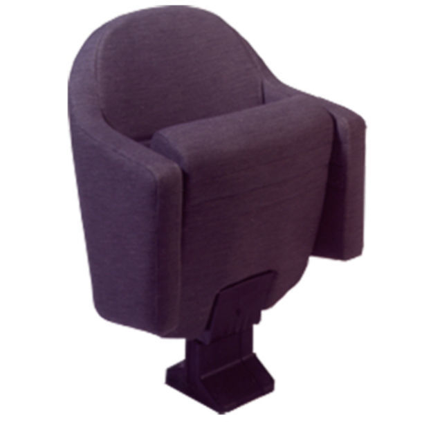 Contemporary auditorium seating - PYRAMIDE - Quinette Gallay - fabric ...