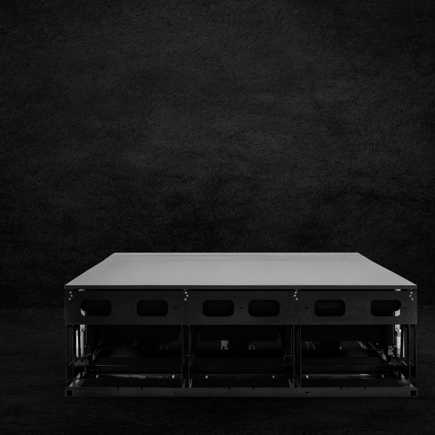 Mobile stadium seating - KUF system - Quinette Gallay - wooden / steel ...