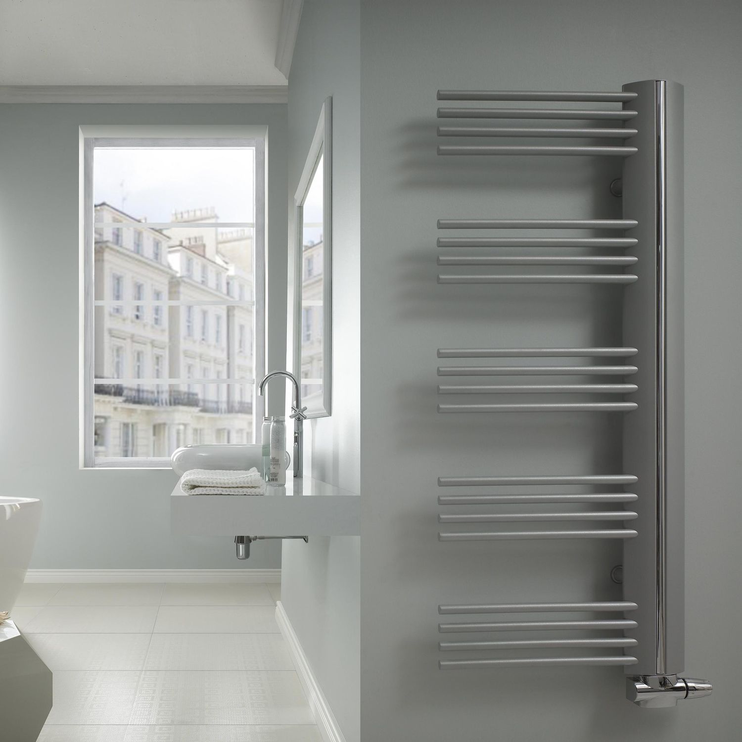 Hot water towel radiator - ELIT EU - Enix - 0...500 w / 501 w...750 w ...
