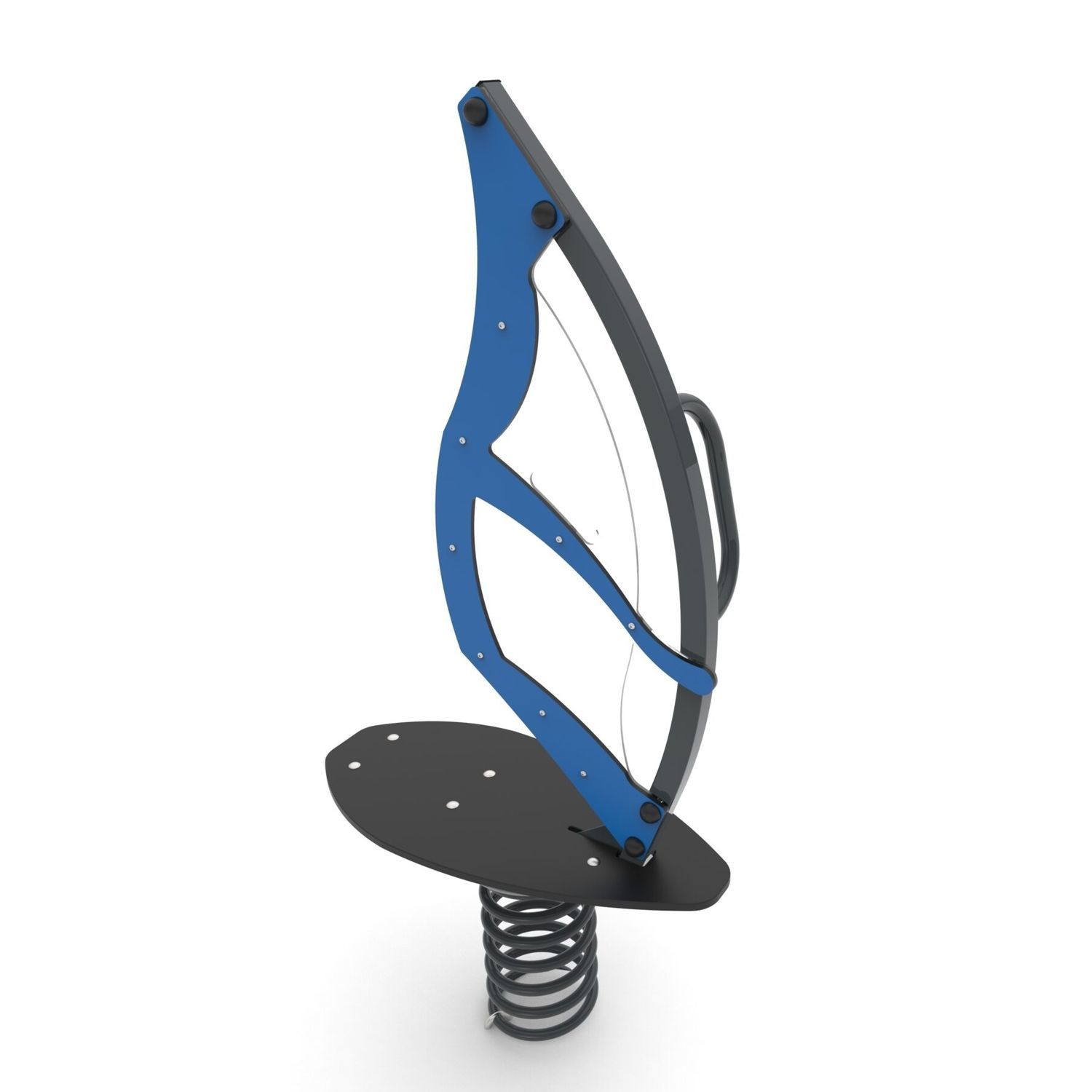 HDPE spring rocker - SAILBOAT - Free Kids s.c. - transport / 1-seat