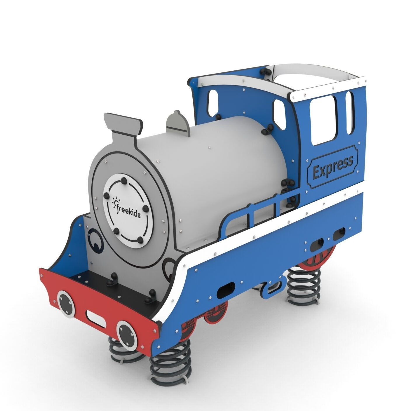 Playground vehicle - STEAM ENGINE - Free Kids s.c. - outdoor