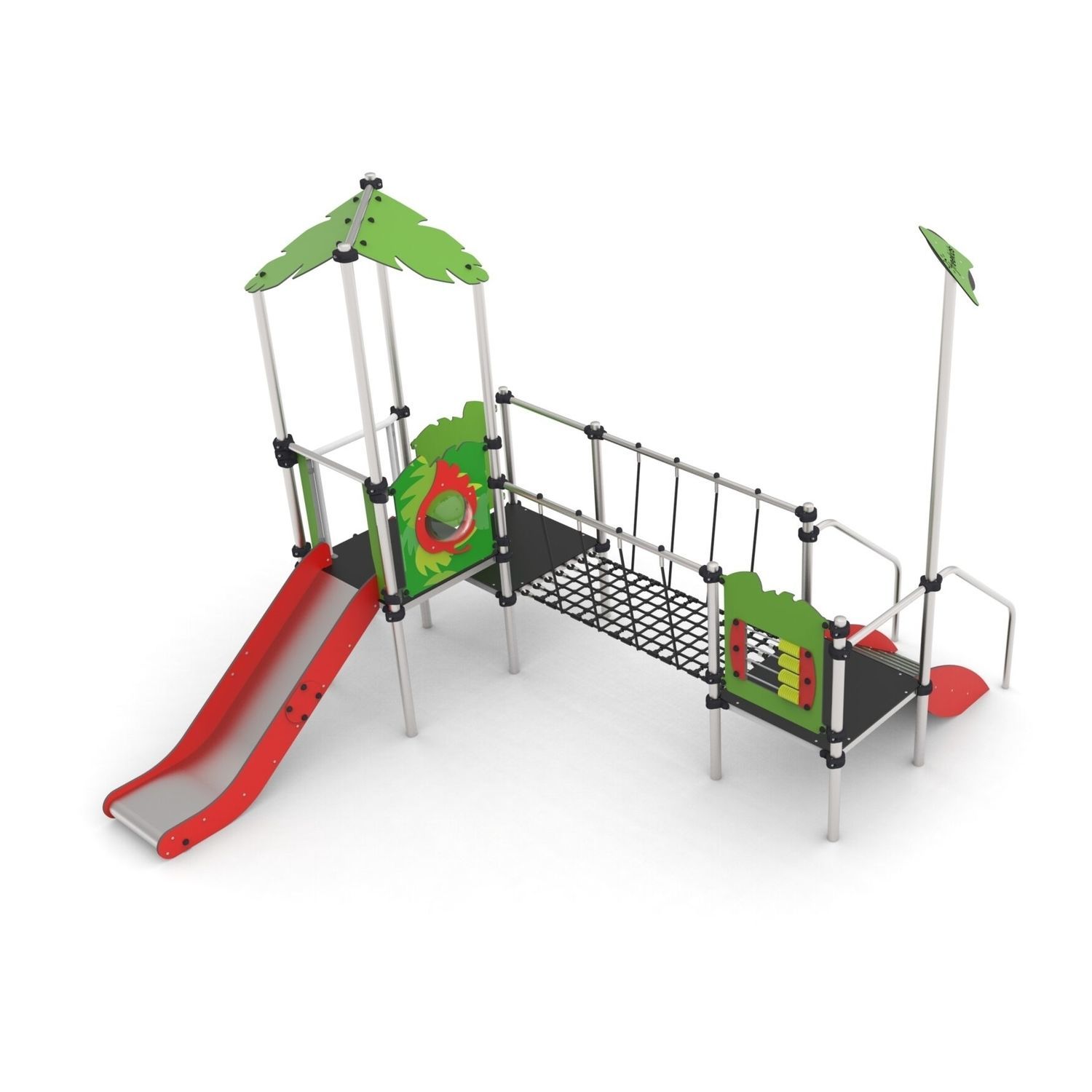 Playground structure - JURA 1 - Free Kids s.c. - metal / modular ...