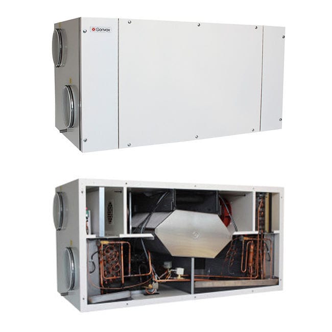 Residential ventilation unit - PREMIUM PREHEAT 500 - Genvex - for home ...