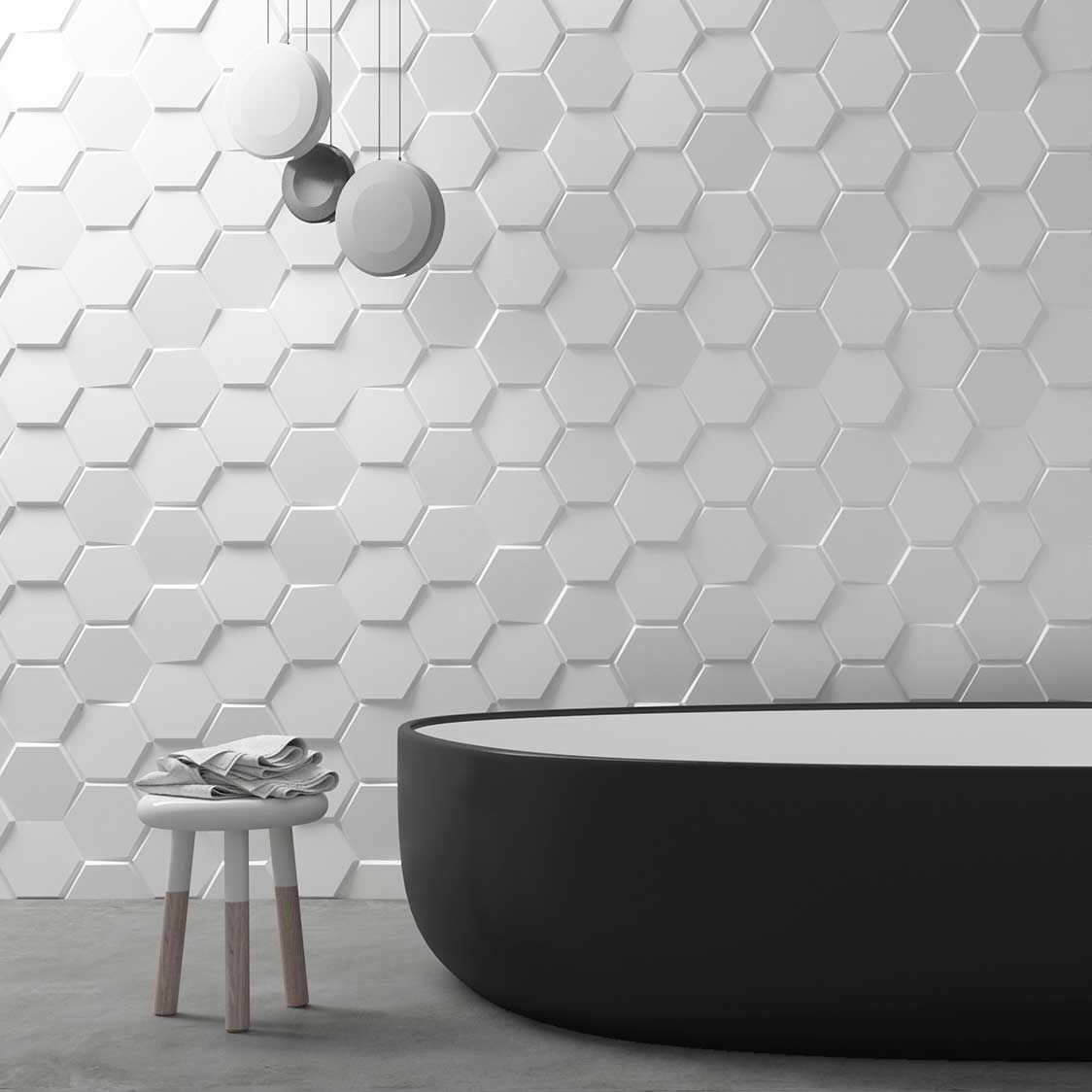 Ceramic tile - MINI HEXA CONTRACT - WOW Design EU - matte / indoor / wall
