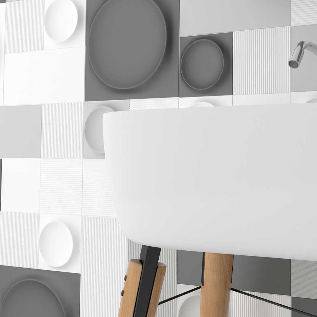 Ceramic tile - CANALE/CANALE L - WOW Design EU - high-gloss / embossed ...