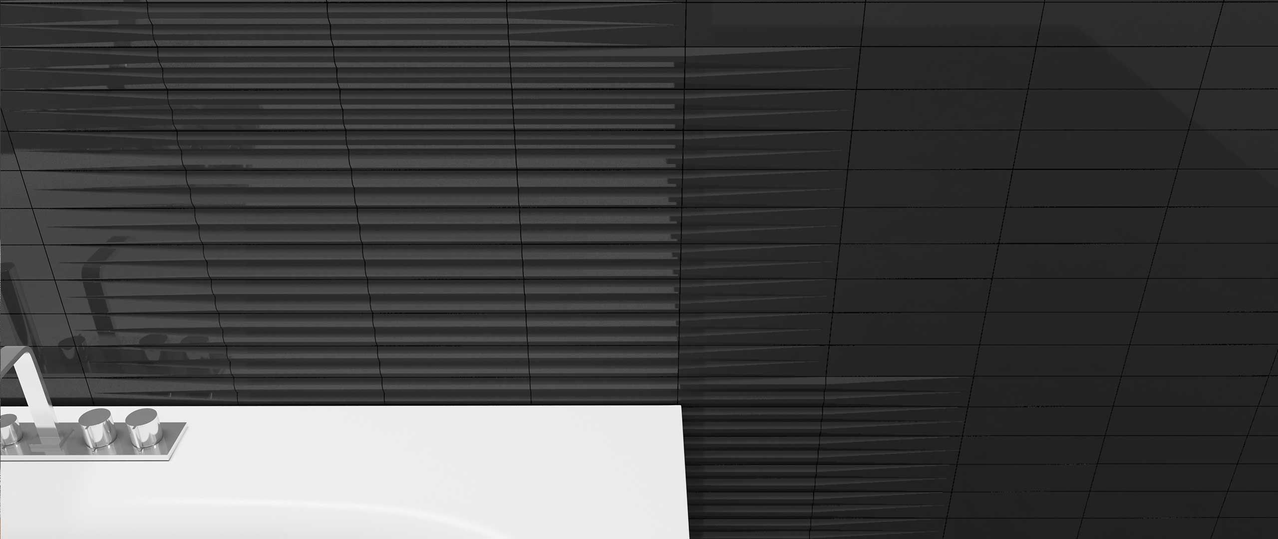 Indoor tile - STRIPES - WOW Design EU - wall / ceramic / striped