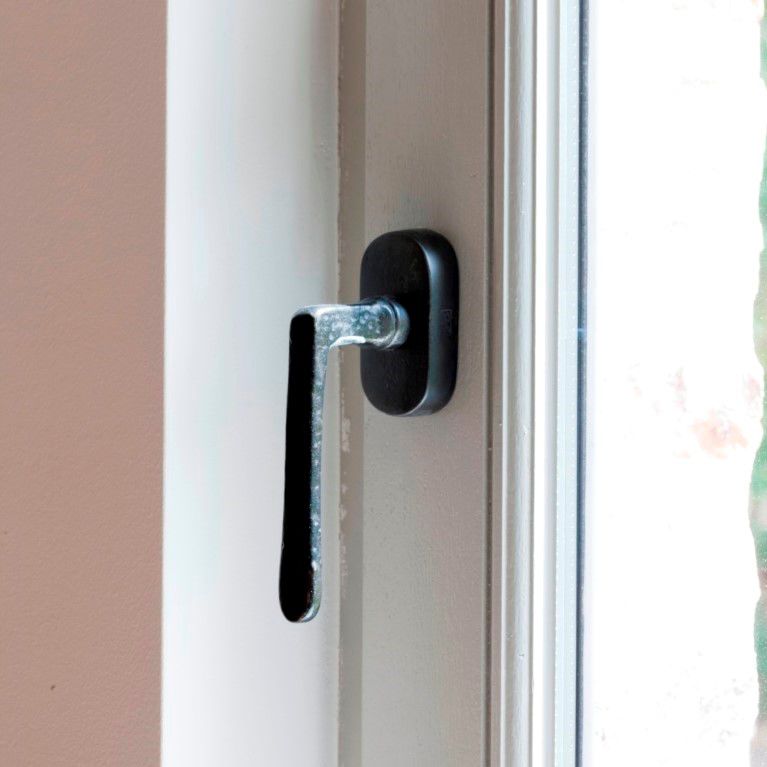 Tilt-and-turn window handle - PHL”L” /32 - Dauby - aged iron / raw ...