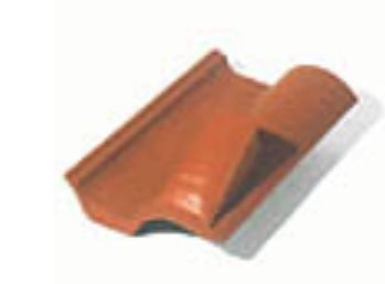 Snow-fence roof tile - GAITER - Gambale - Portuguese / clay